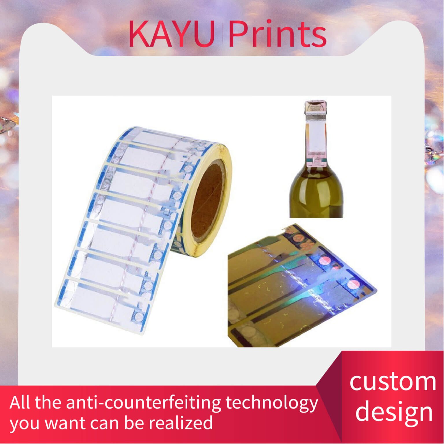 Custom Tax Stamp Manufacturer - Excise and Duty Stamps